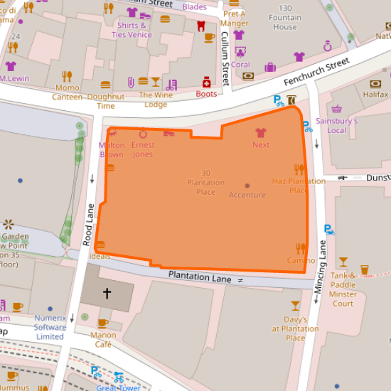 Plantation Place, Fenchurch Street, Cornhill, City of London, GB-LND ...